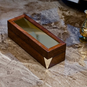 Walnut Wine Boxes With Personalized Tops – Magnetic Seal, Nubuck ...