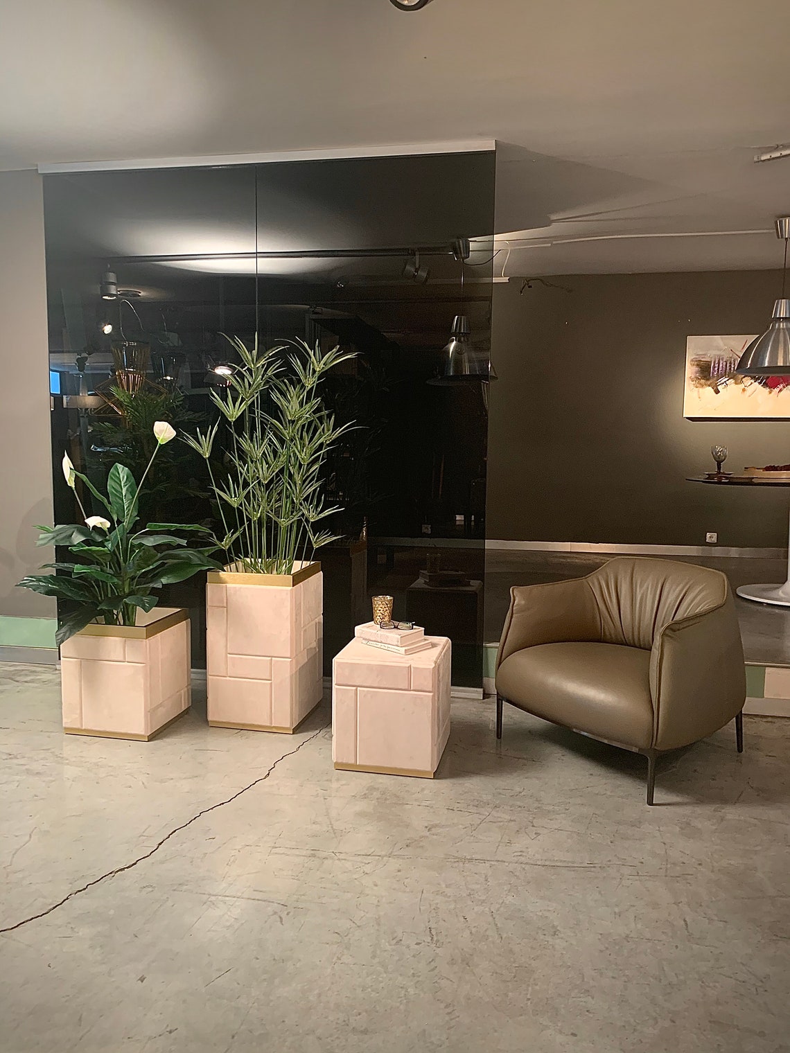 Modern Flower Pots Tall Luxury Planter Pod Flowerpots | Etsy