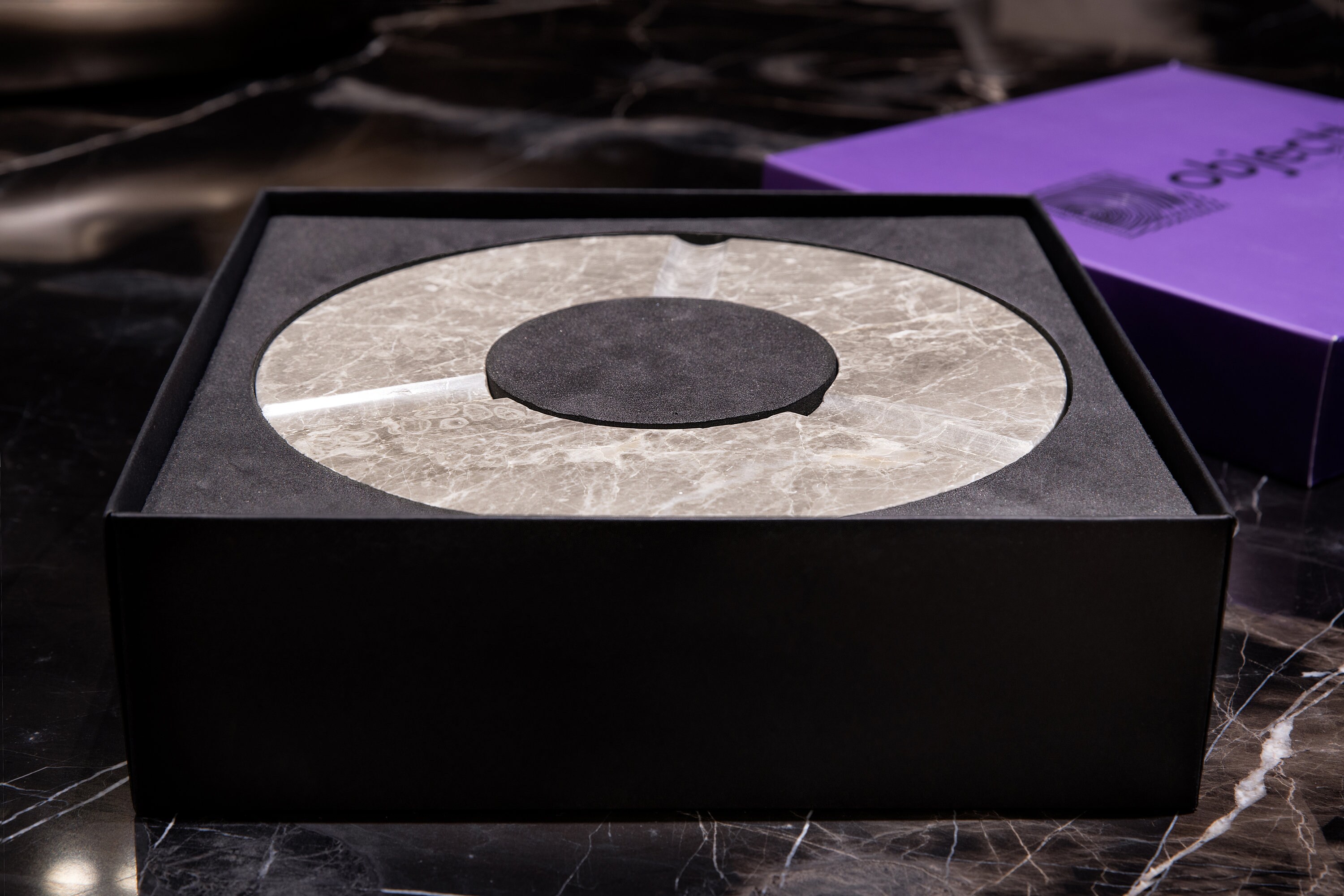 Marble & Steel Luxury Cigar Tray Unique Marble Cigar Ashtray - Etsy