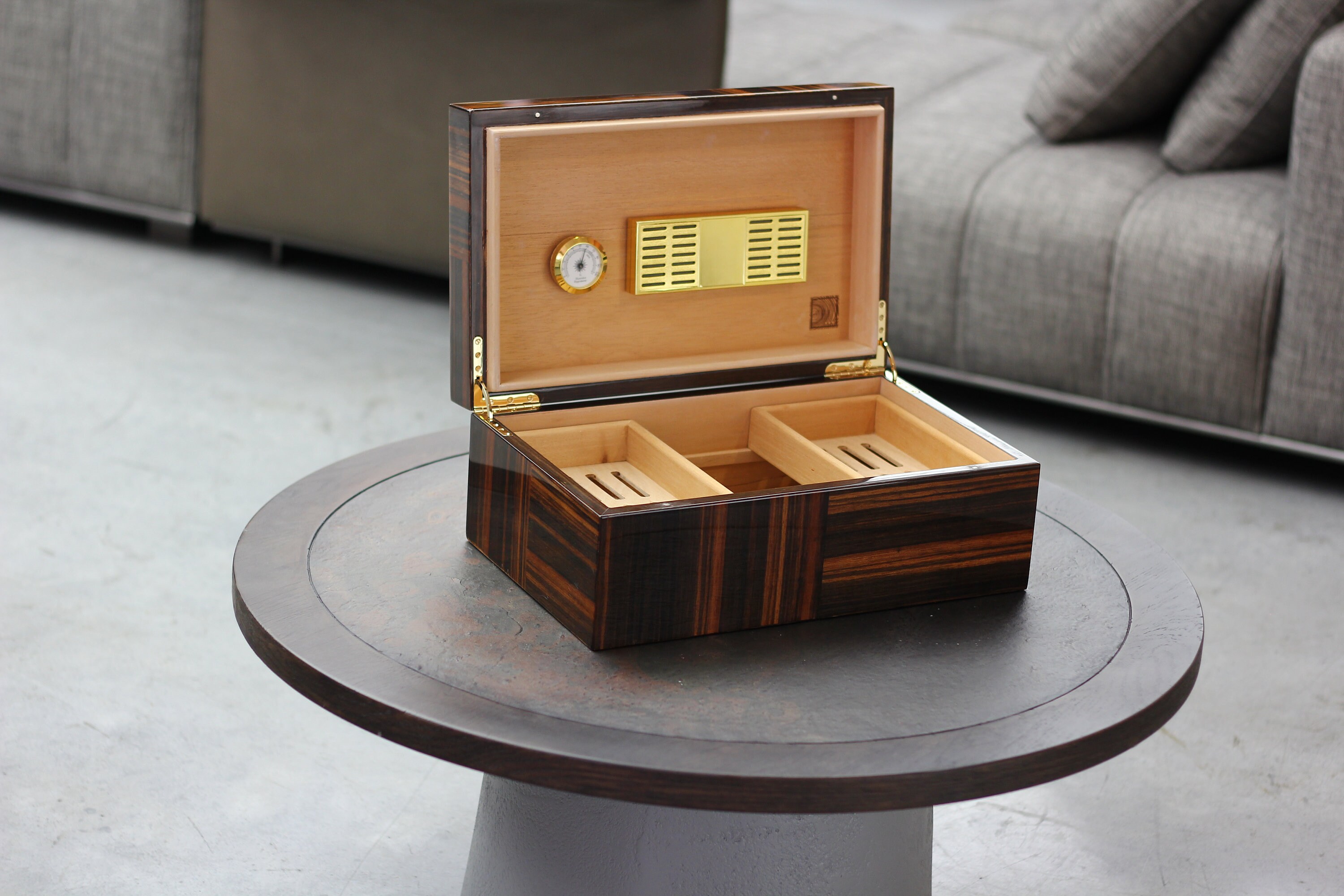 Cedar Cigar Box Spanish Cedar Humidor Palisander & - Etsy Australia