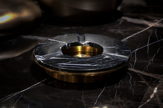 Luxury Marble Cigar Tray Unique Marble Ashtray Cigar Lovers - Etsy