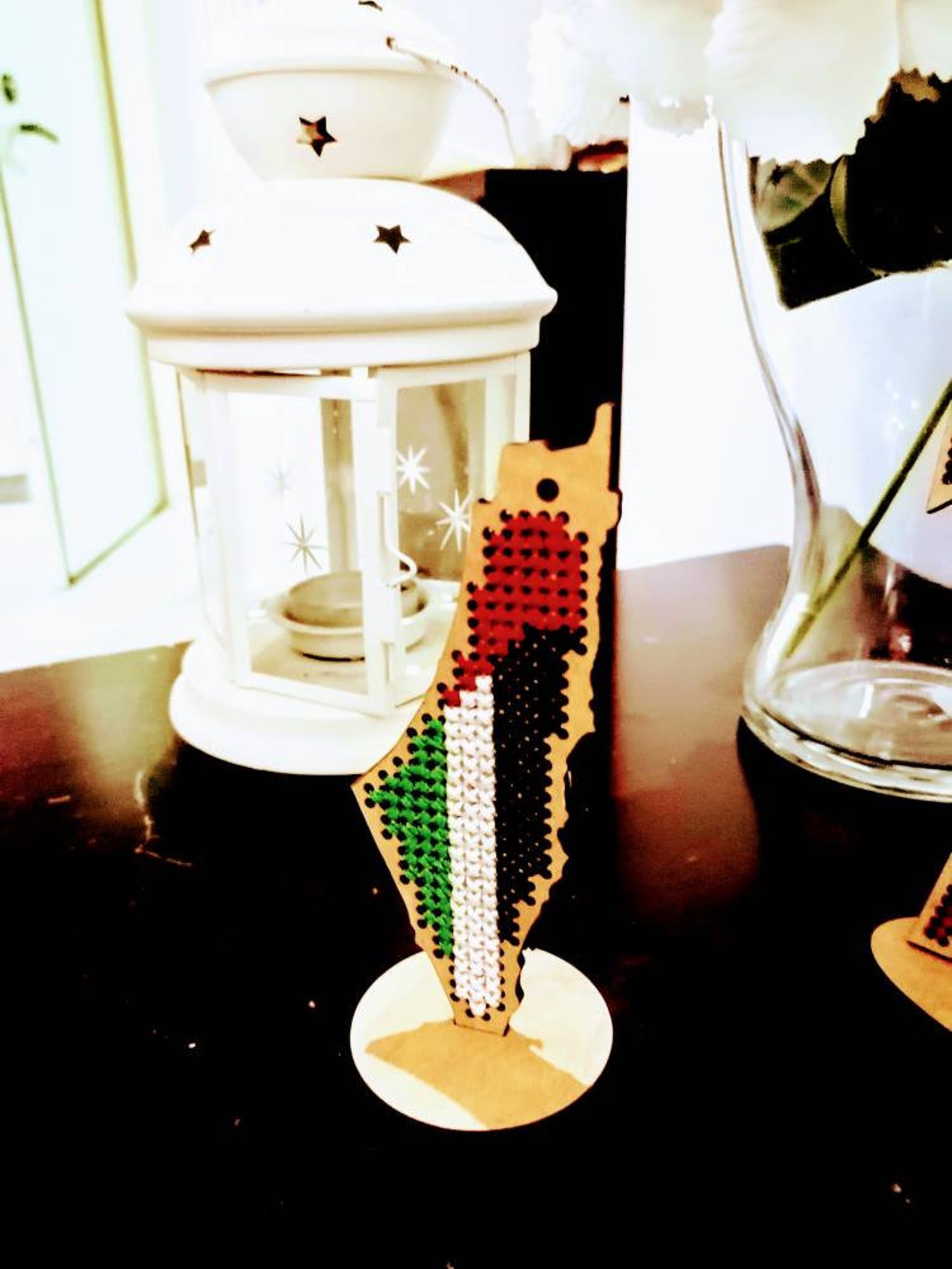 Palestine Map DIY Stand, Palestinian Embroidery Kit for Children and ...