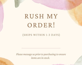 Rush My Order Choose the Amount of Hats You'd Like Rushed Please ...
