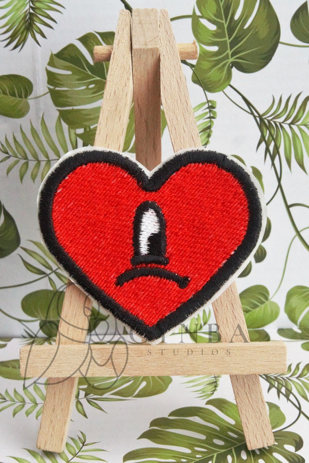 UVST Iron-on Patch| Bad Bunny Embroidered Patch| Bad Bunny Iron on ...