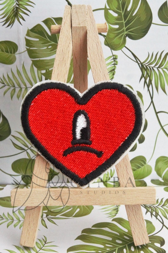 UVST Iron-on Patch Bad Bunny Embroidered Patch Bad Bunny - Etsy
