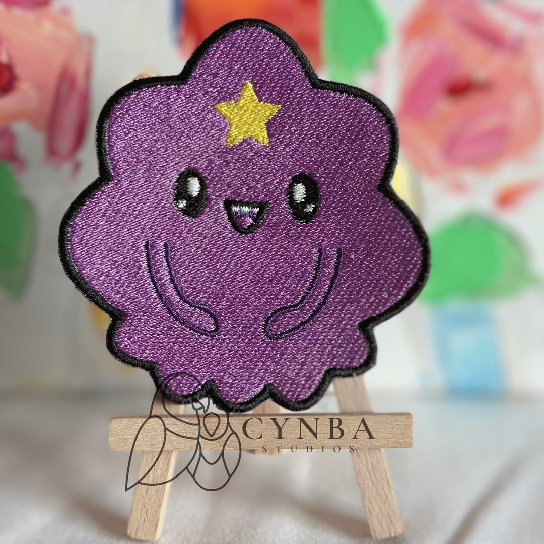 Purple Space Princess Patch| Y2K Cartoons Inspired Patch|lumpy Princess Cartoon|adventure Iron ...
