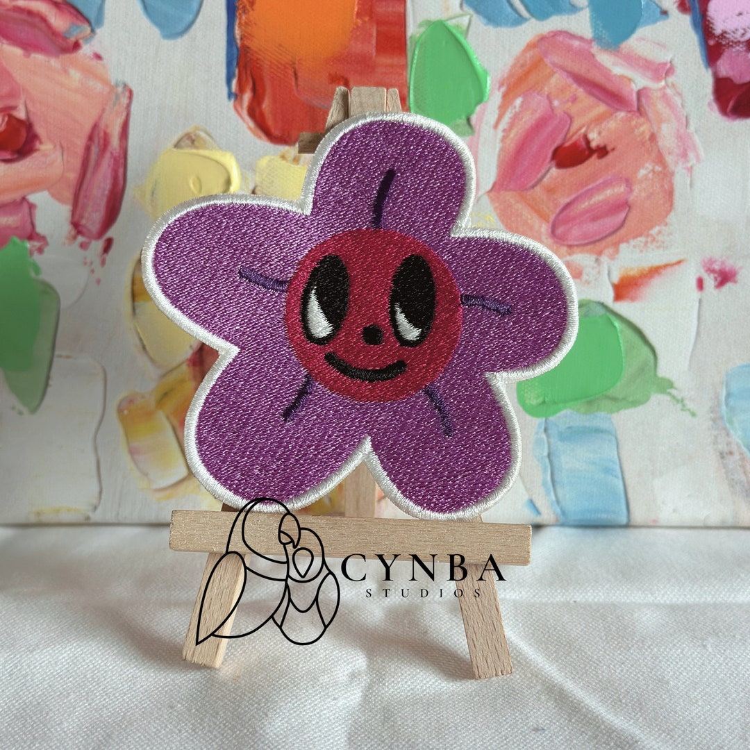 Flor Bonita Reggaetón Iron-on Patch| KG Embroidered Patch| Colombian ...