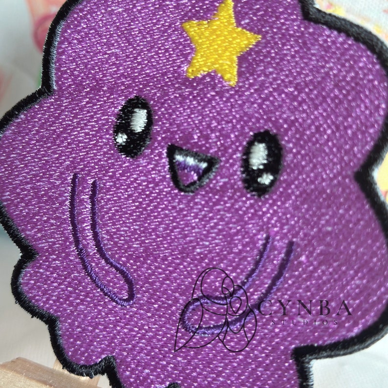 Purple Space Princess Patch Y2K Cartoons Inspired Patchlumpy - Etsy