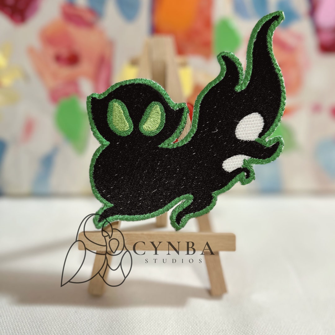 Dark Ghost Y2K Cartoons Inspired Patch|fighting Evil Cartoon ...