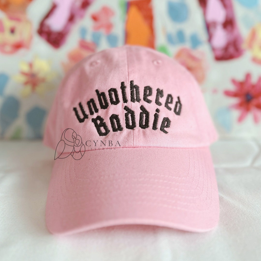 Unbothered Baddie Dad Hat| Custom Dad Hat| Girlfriend Gifts| Birthday ...