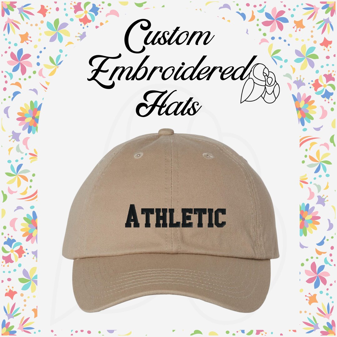 Custom Embroidered Dad Hats| Embroidery Hats| Personalized Embroidery ...