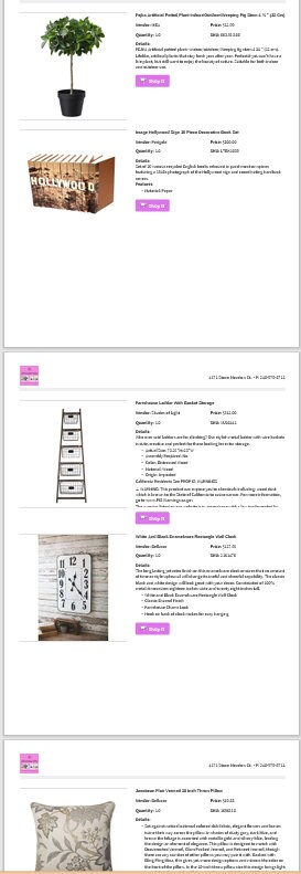 Custom Room Accessories|furniture|mood Board|clickable Shopping List ...