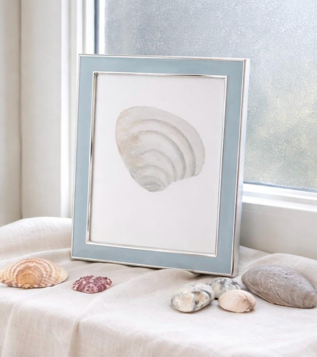 Coastal Art Print | Pawleys Island Shell I Watercolor I Beach Decor - Etsy