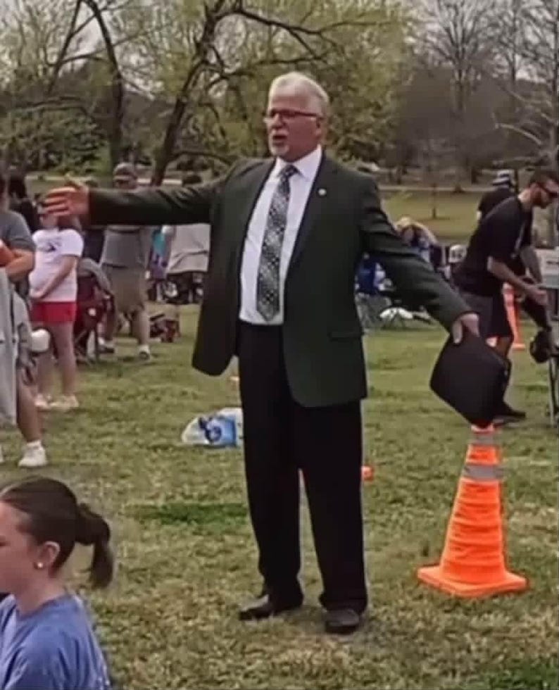 Die-cut Vinyl Pastor Elwood "let 'er Rip Tater Chip" Sticker - Etsy