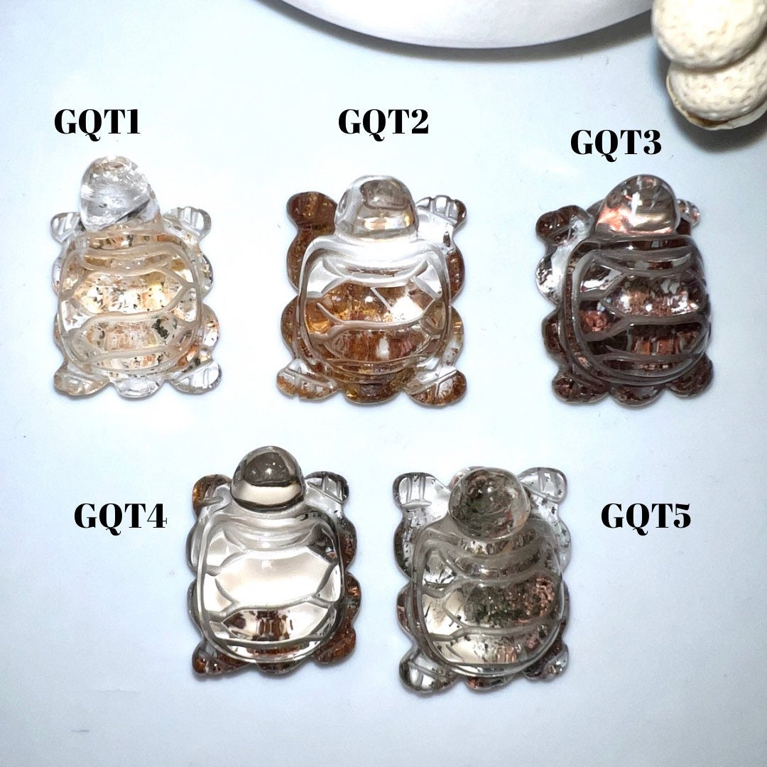 Garden Quartz Turtles High Quality - Etsy