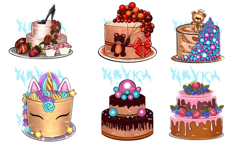 Sweets Clipart by Navka, Candyland Clipart, Candy Shop Clipart, Bakery ...