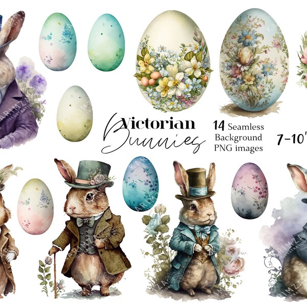 Victorian Bunny - Etsy