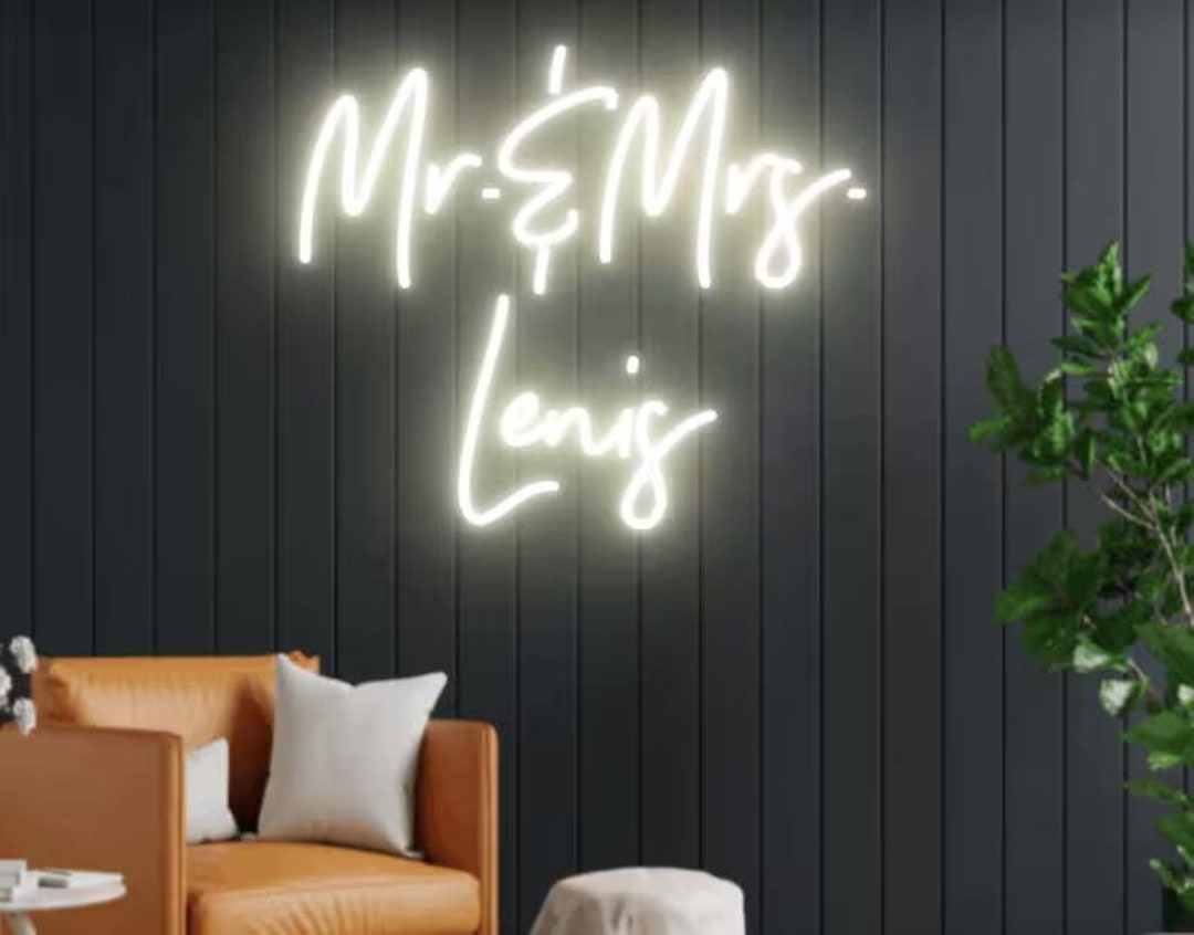 Personalized LED Neon Signs,custom LED Signs for Wedding,business Light ...