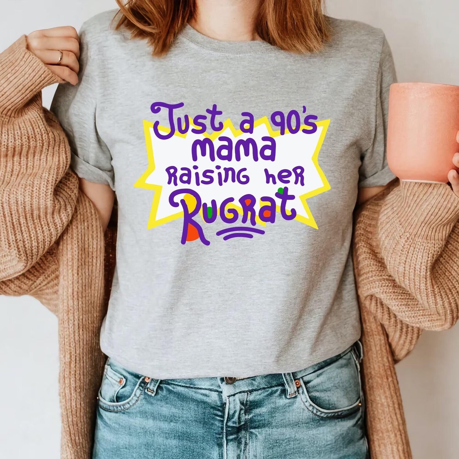Just a 90's Mama Raising Her Rugrats Png,rugrats Png,rugrats Cricut ...