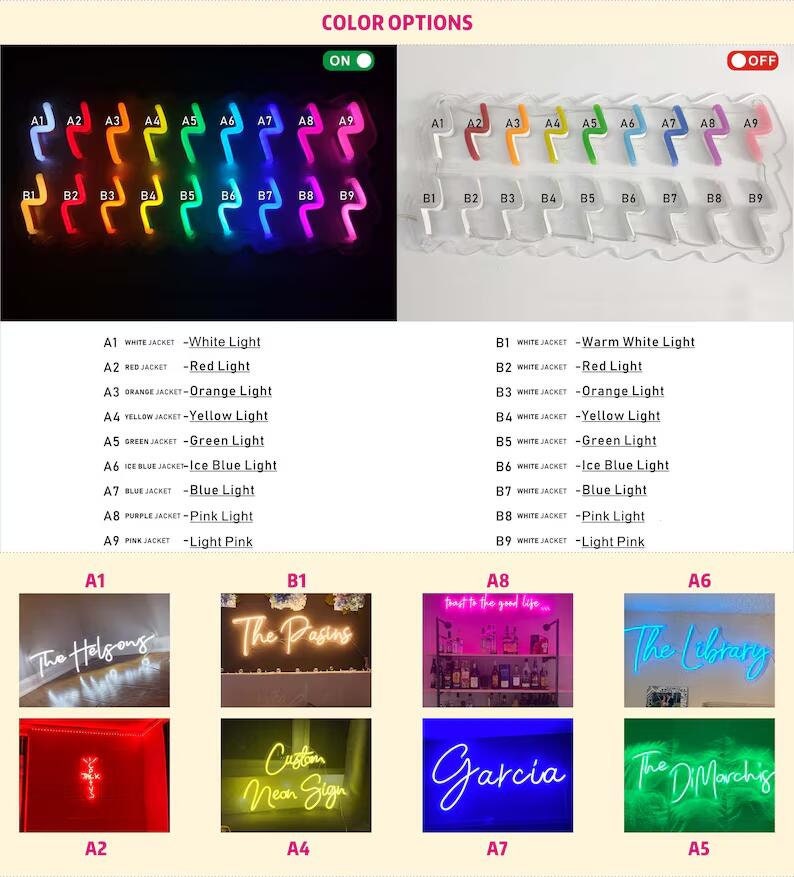 Personalized LED Neon Signs,custom LED Signs for Wedding,business Light ...