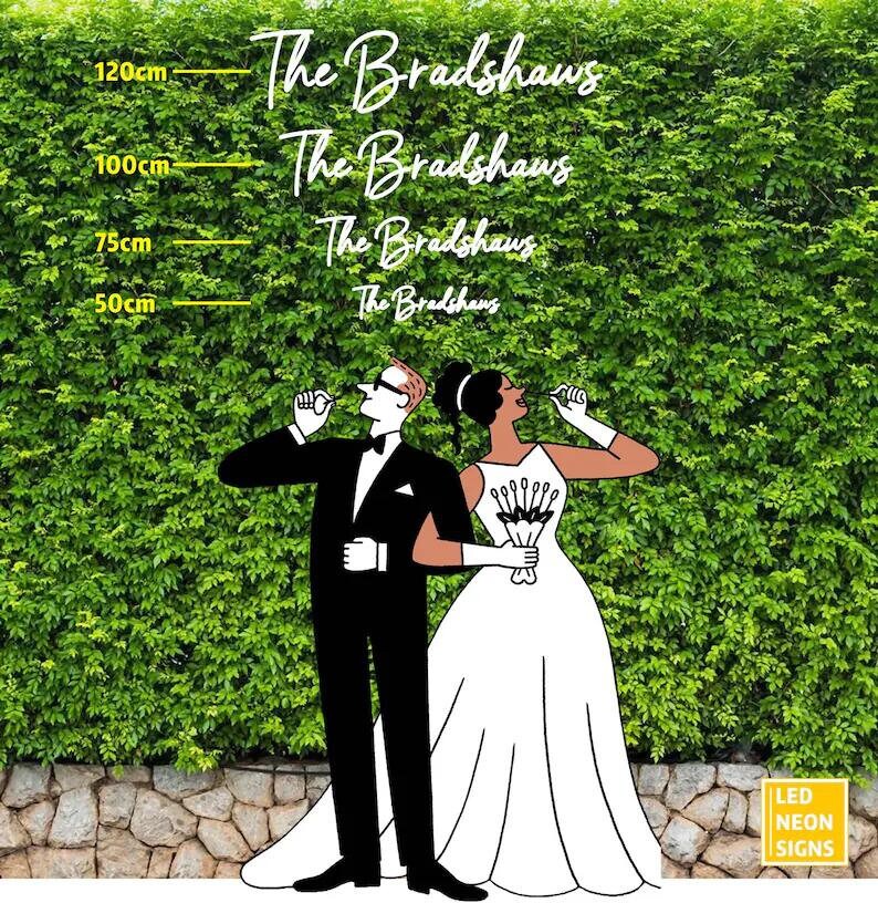 Personalized LED Neon Signs,custom LED Signs for Wedding,business Light ...