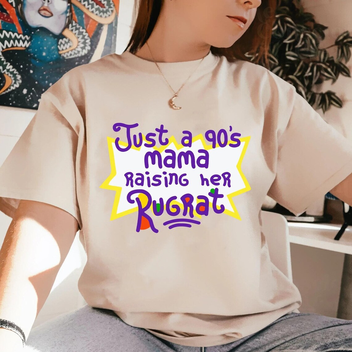 Just a 90's Mama Raising Her Rugrats Png,rugrats Png,rugrats Cricut ...