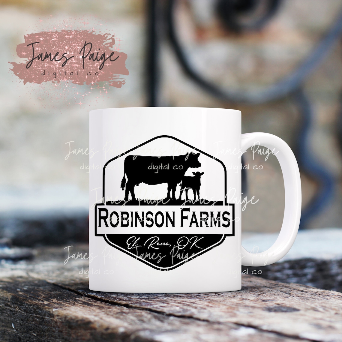 Custom Farm Logo SVG Personalized Farm File Cattle Logo - Etsy