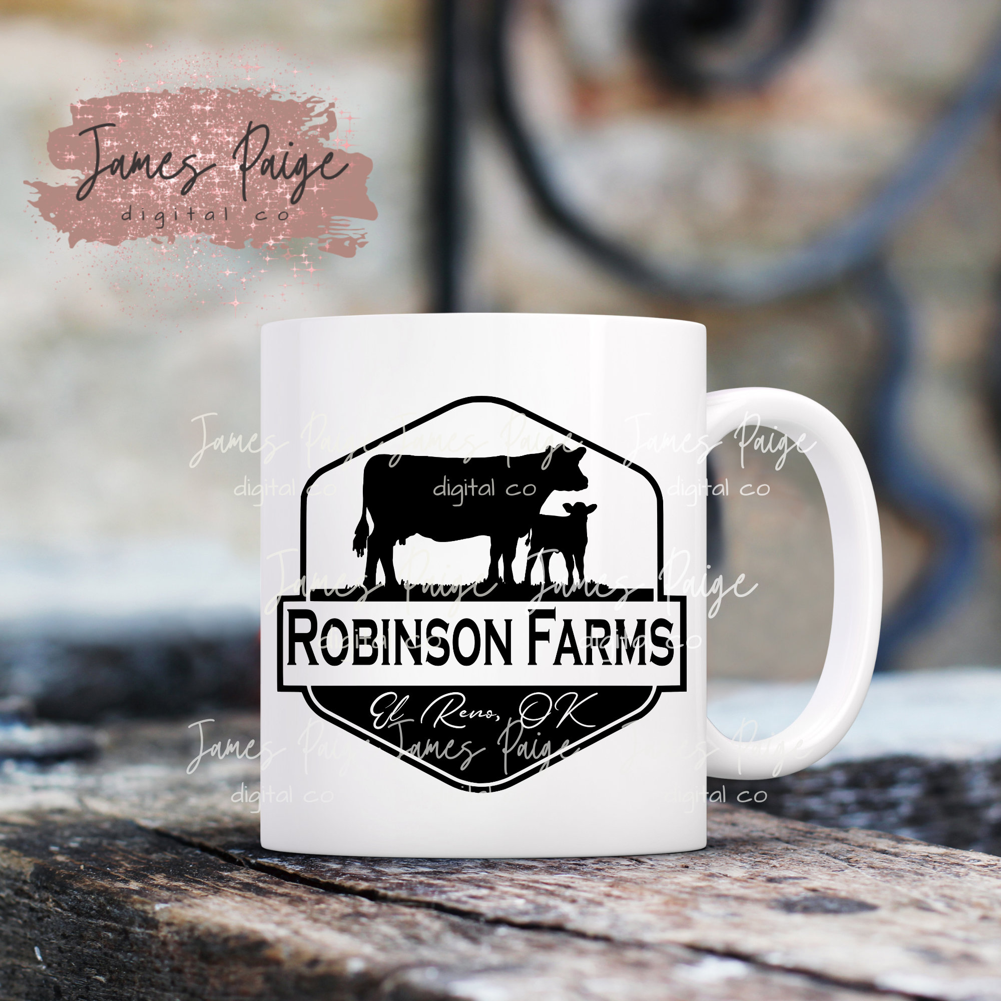 Custom Farm Logo SVG and PNG | Personalized Farm File | Cattle Logo ...