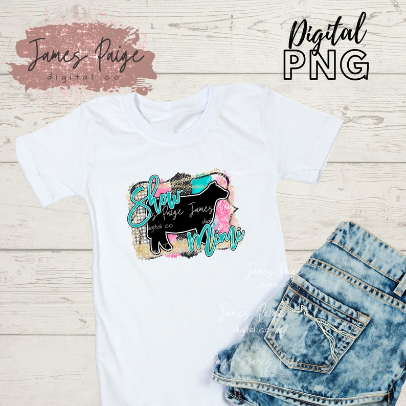 SHOW MIMI Heifer Png Sublimation Show Heifer Design - Etsy