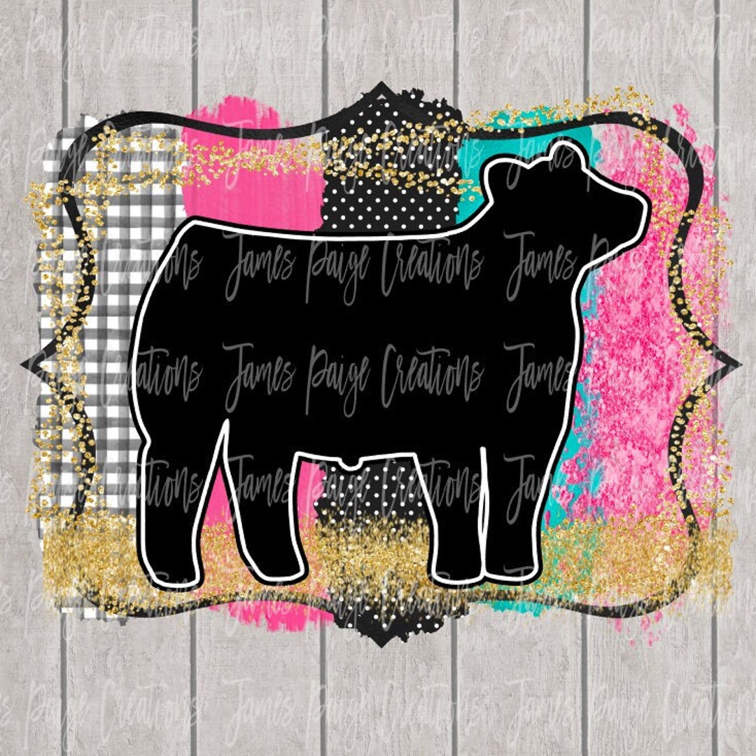 STEER Digital File | Sublimation | Show Steer Design | Steer Transfer ...