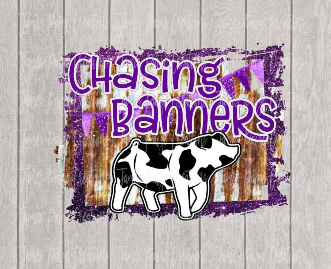 Chasing Banners SPOT PIG | Show Pig Digital Design | Pig Transfer | 4H ...
