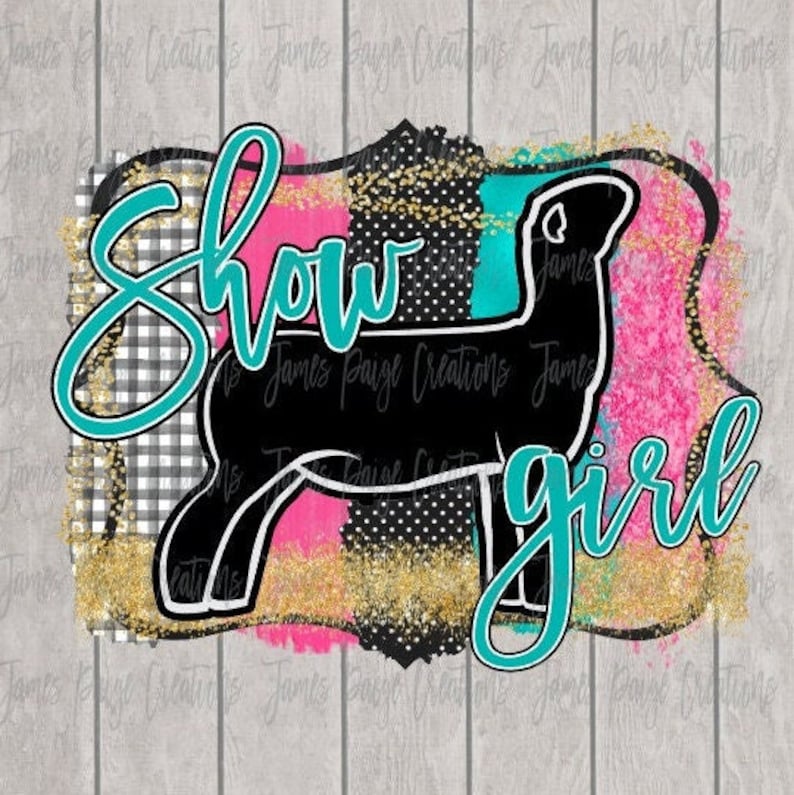 Stock Show LAMB Digital File Show Lamb Png Show Lamb Design | Etsy