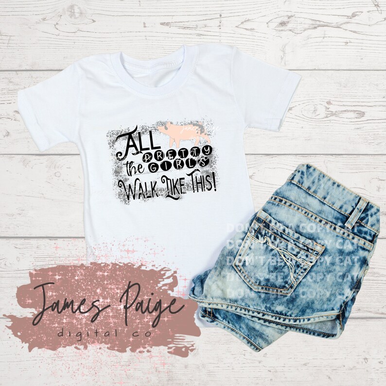 Show Pig PNG PIG Digital File for Sublimation Stock Show - Etsy