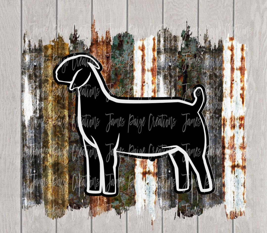 GOAT Digital File | Sublimation | Show Goat Design | Goat Transfer | 4H ...