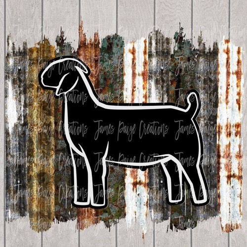 Show GOAT Digital File for Sublimation Show Goat Design - Etsy