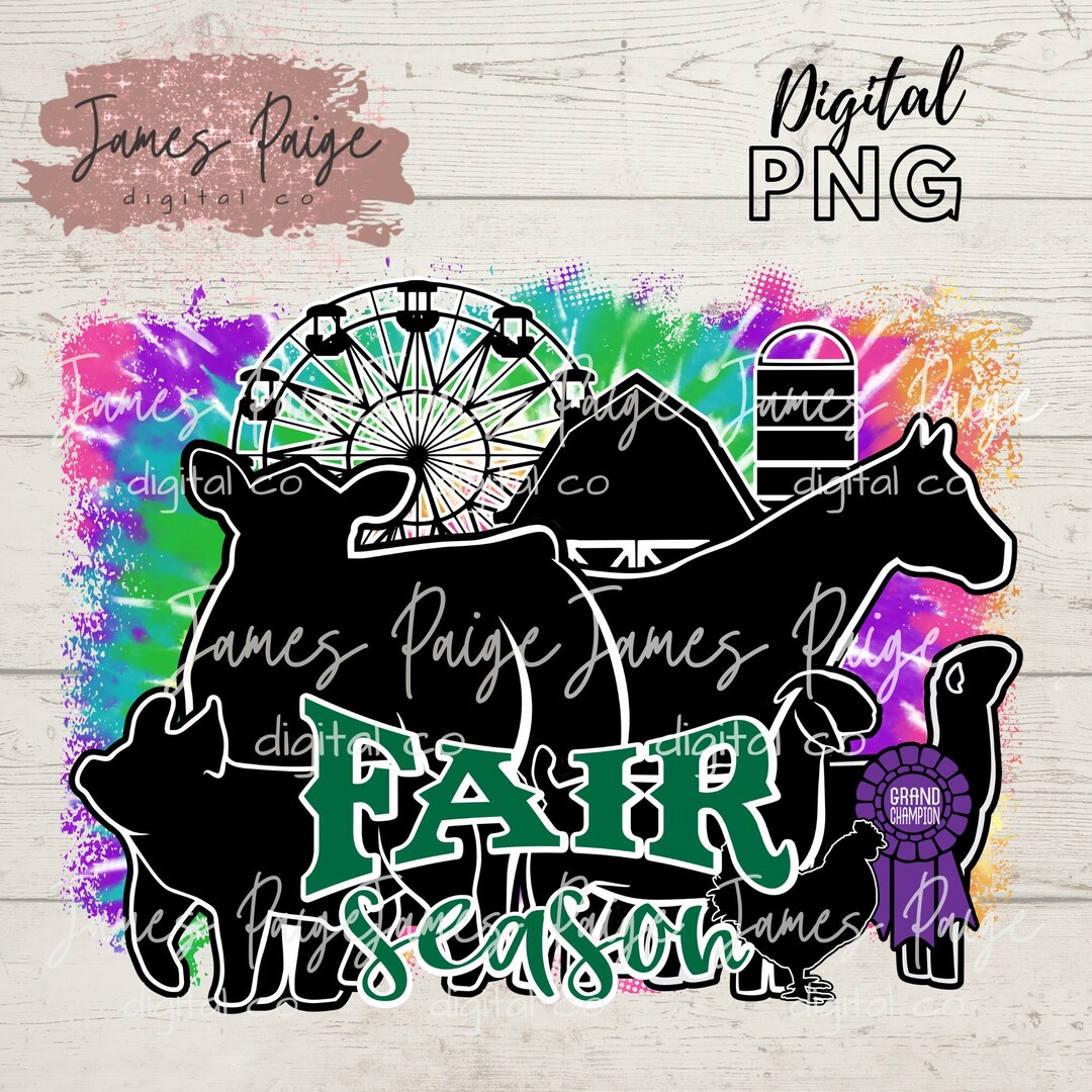 Fair Season | Stock Show Digital File | Sublimation | Stock Show Life ...