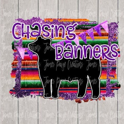 Chasing Banners STEER Digital File Sublimation Show Steer - Etsy