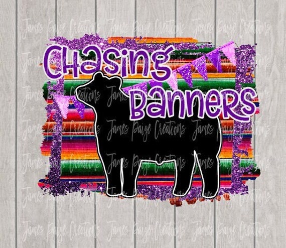 Chasing Banners STEER Digital File Sublimation Show Steer - Etsy