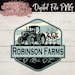 Custom Farm Logo PNG Personalized Farm File TRACTOR Custom Logo Corn ...