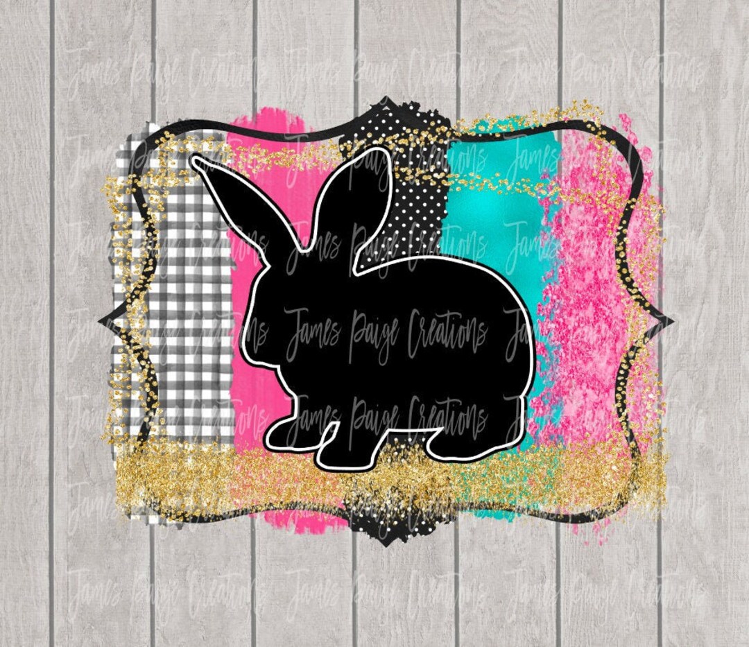 Stock Show RABBIT Digital File sublimation Show Rabbit Design, 4H and ...