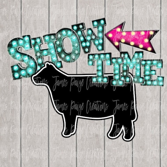 HEIFER Digital File Sublimation Show Heifer Design | Etsy