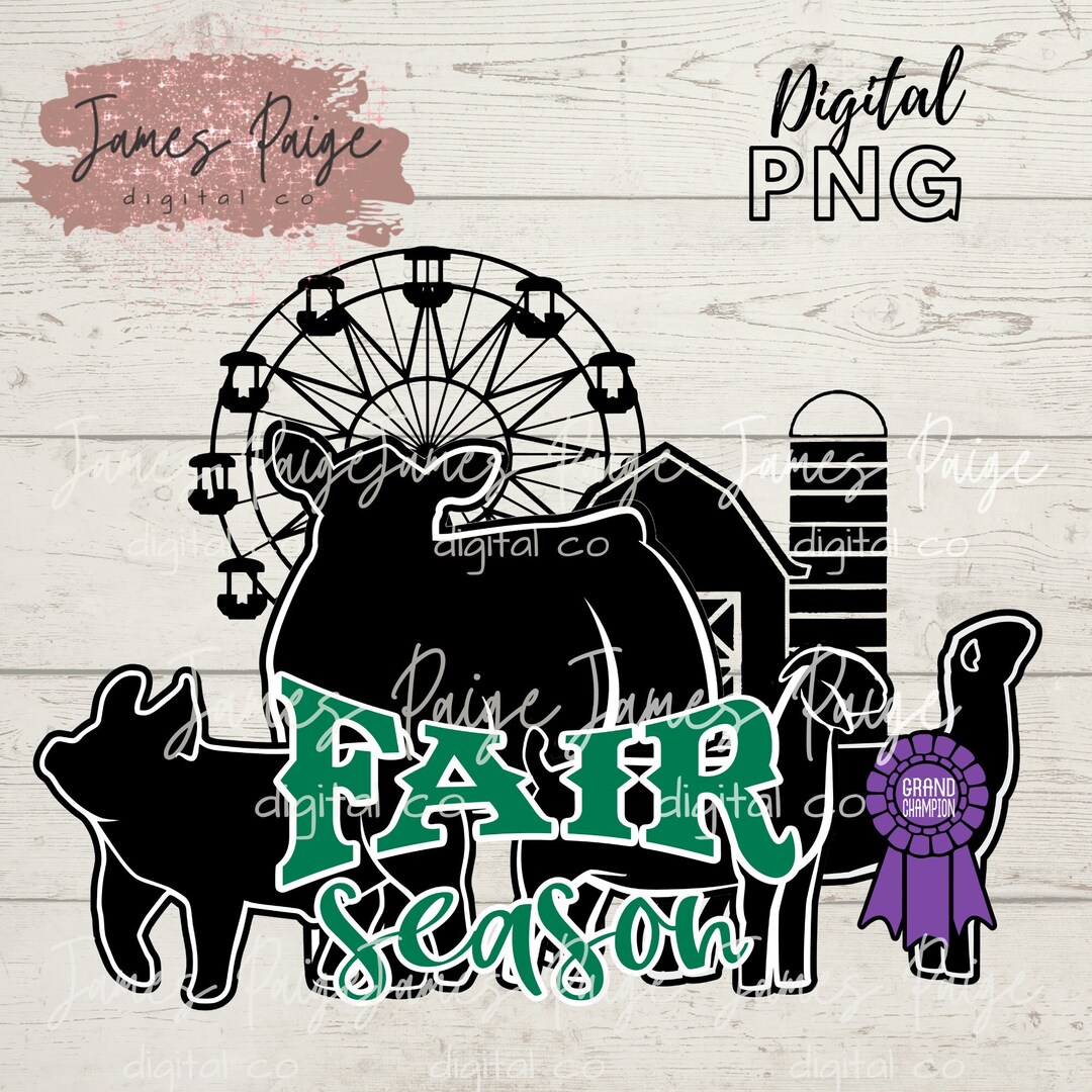 Fair Season | Stock Show Digital File | Sublimation | Stock Show Life ...