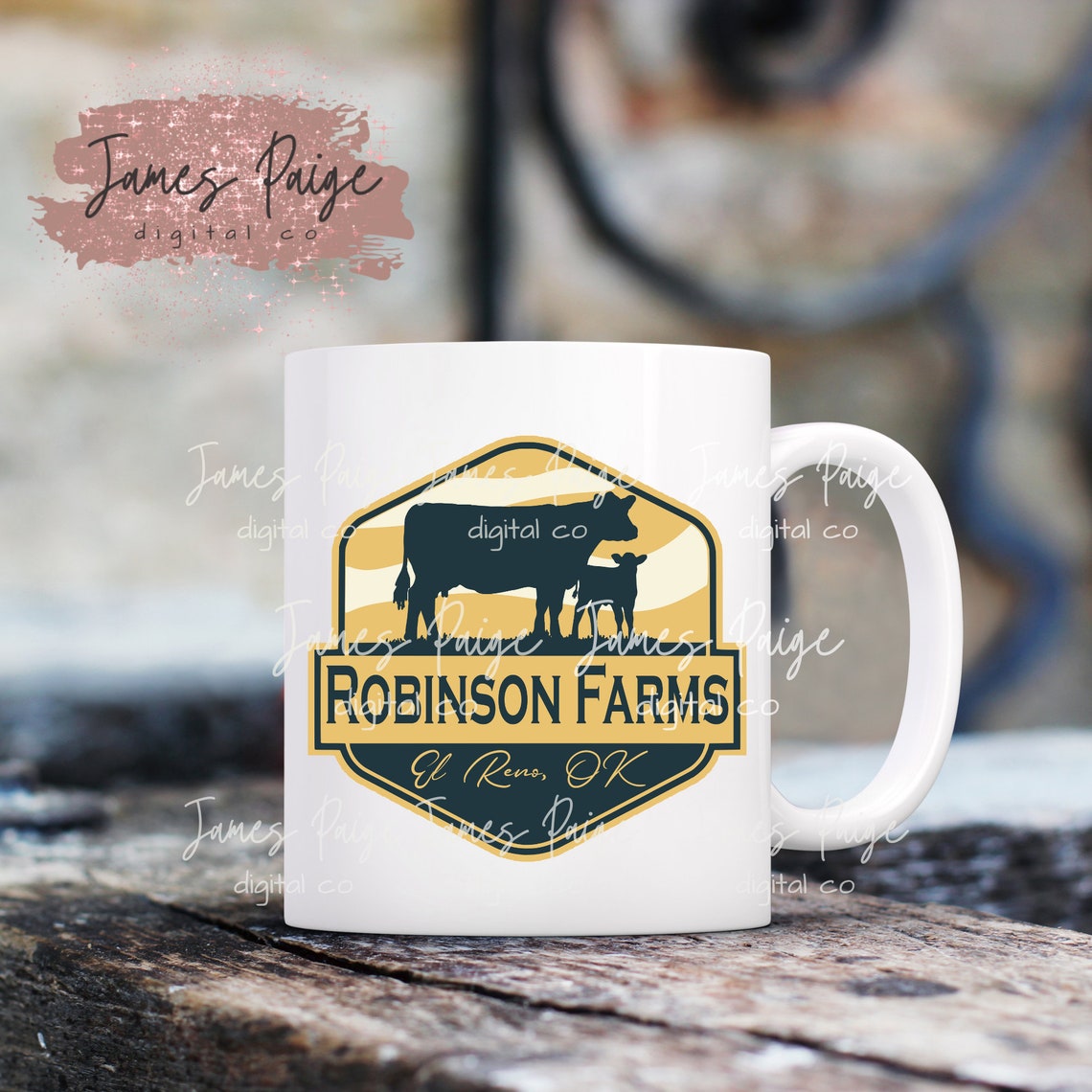 Custom Farm Logo PNG Personalized Farm File Cattle Logo - Etsy