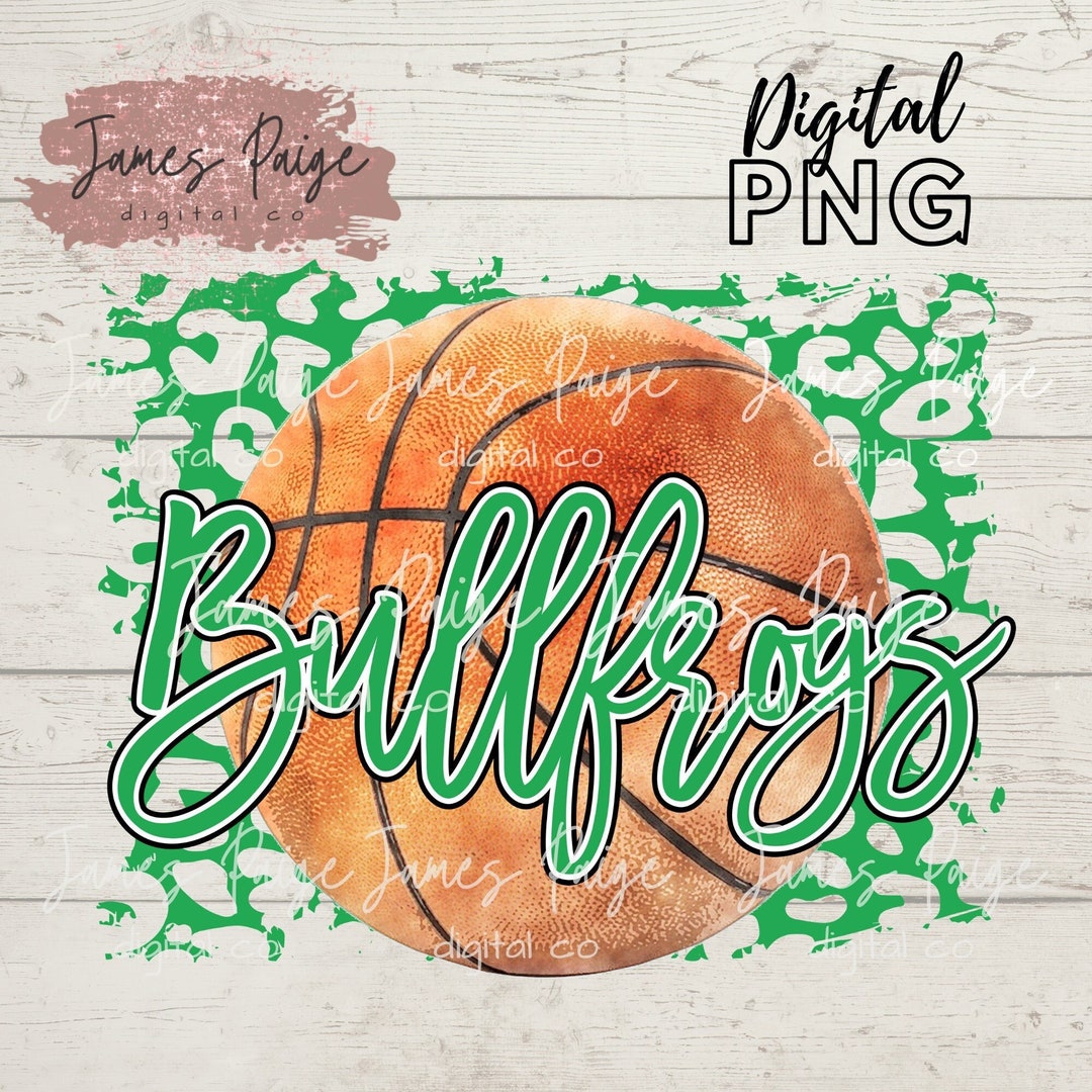 Basketball Leopard Print PNG Sublimation| Bullfrogs Basketball ...