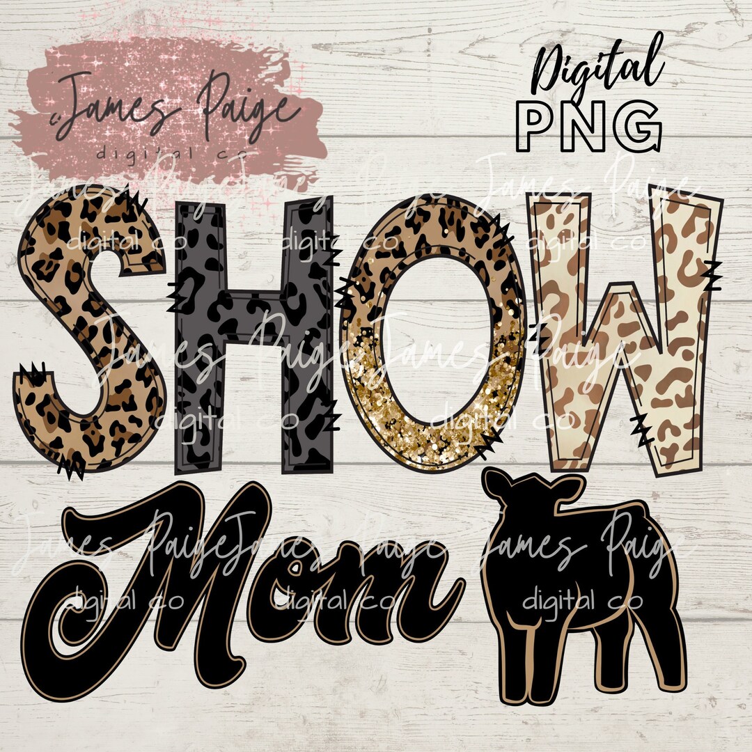 Stock Show Digital File | Show Steer Digital | Sublimation| Show Steer ...