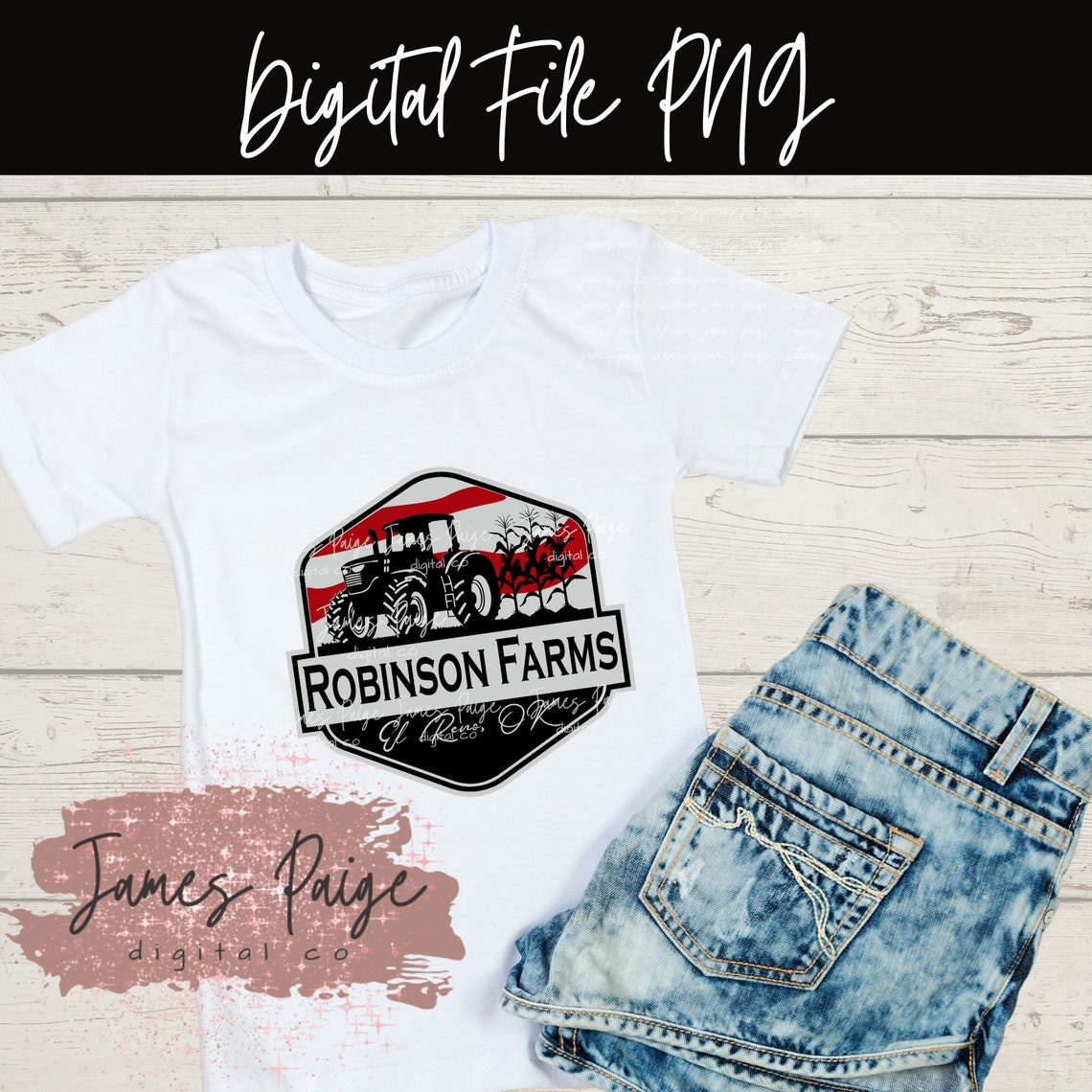 Custom Farm Logo PNG | Personalized Farm File | TRACTOR | Custom Logo ...