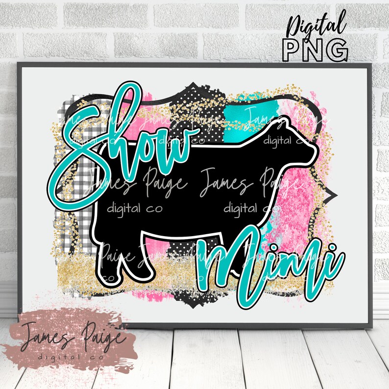 SHOW MIMI Heifer Png Sublimation Show Heifer Design - Etsy