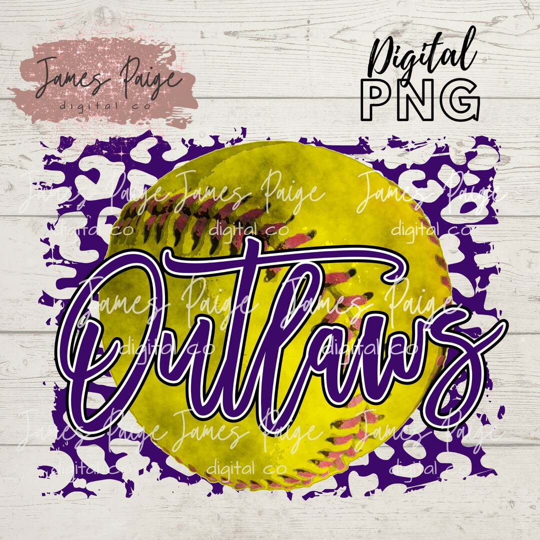 Softball Leopard Print PNG | Sublimation | Outlaw Softball | Softball T ...