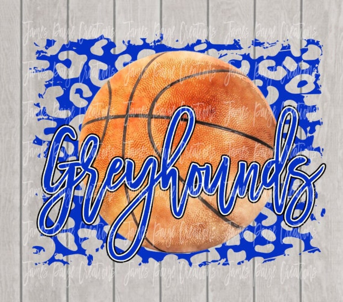 Basketball Leopard Print PNG | GREYHOUNDS Basketball | Basketball T ...