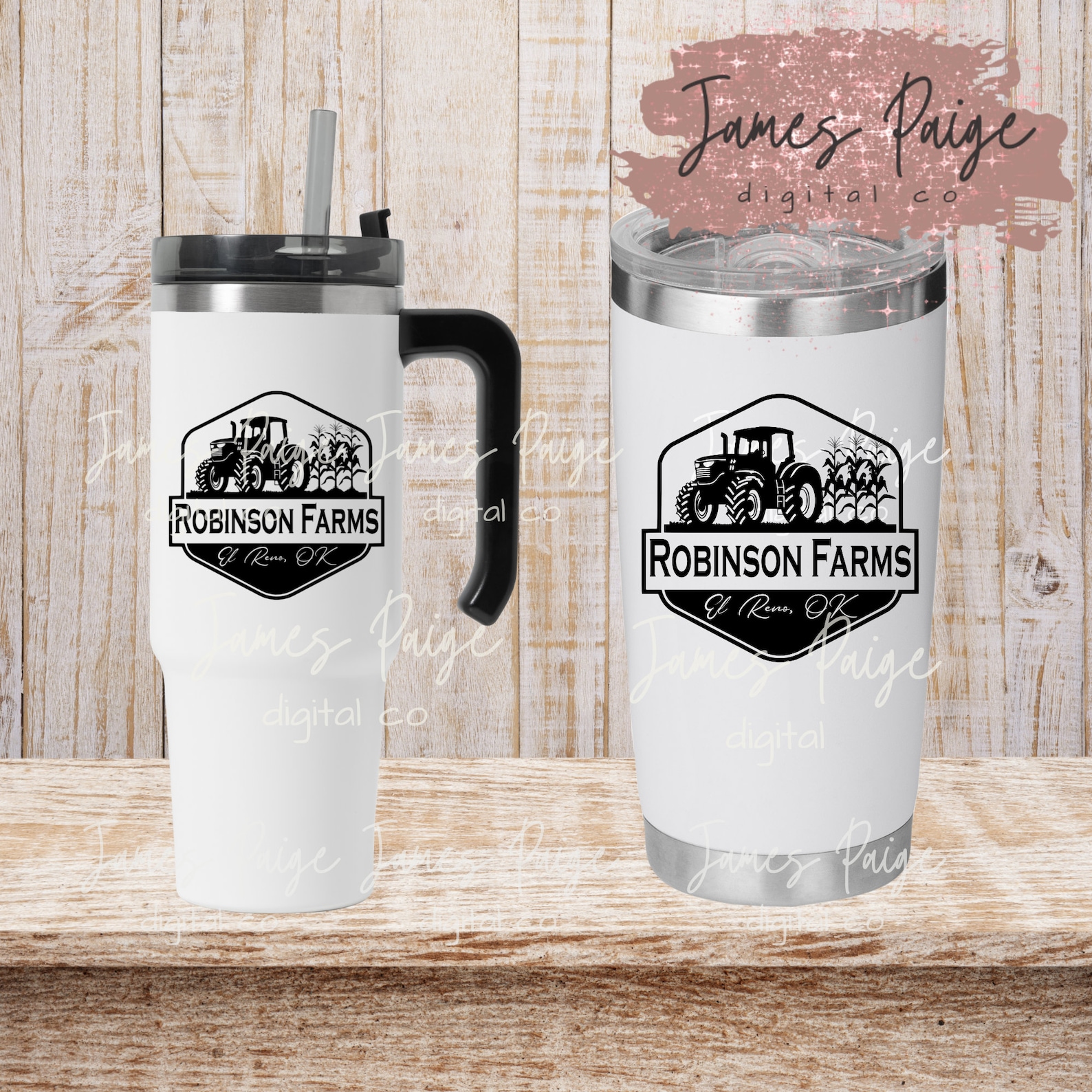 Custom Farm Logo SVG Personalized Farm File TRACTOR - Etsy